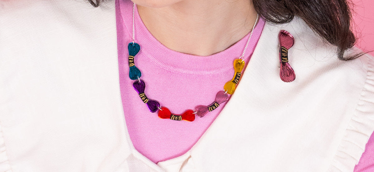 Acrylic Necklaces Handmade in Britain | Tatty Devine London