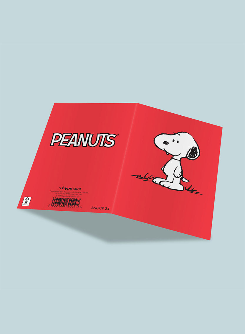 Snoopy Greeting Card | Tatty Devine – Tatty Devine