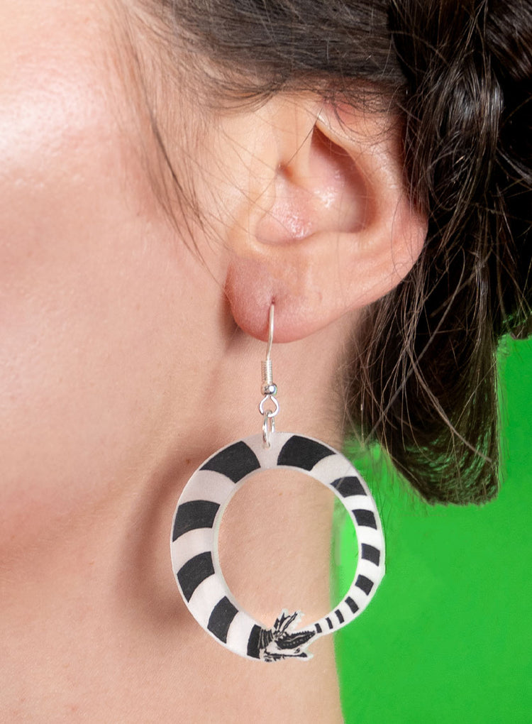 Beetlejuice Sandworm Earrings | Tatty Devine – Tatty Devine
