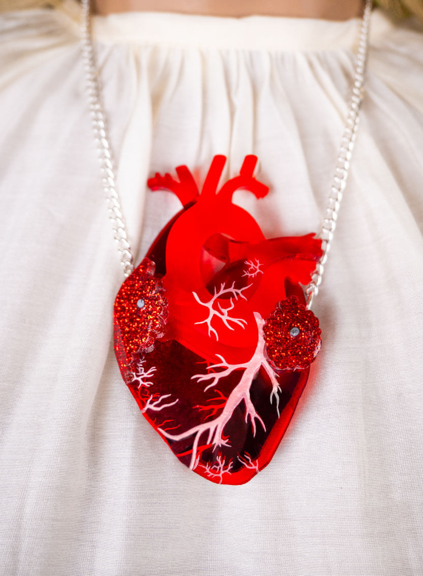 Eternal Heart Statement Necklace | Tatty Devine – Tatty Devine