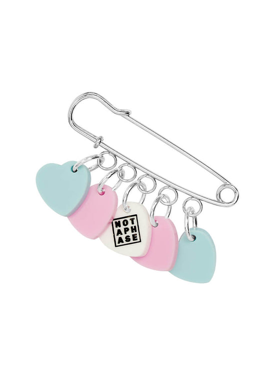 Not A Phase Trans Pride Kilt Pin | Tatty Devine – Tatty Devine