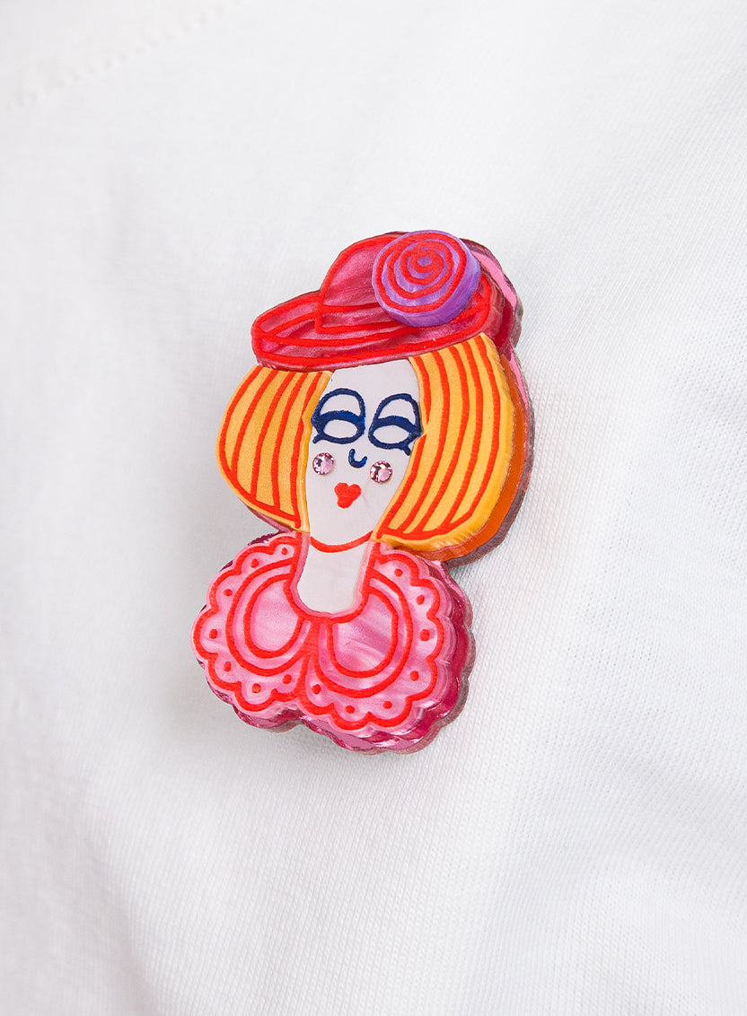 Grayson Perry Brooch | Tatty Devine x Grayson Perry