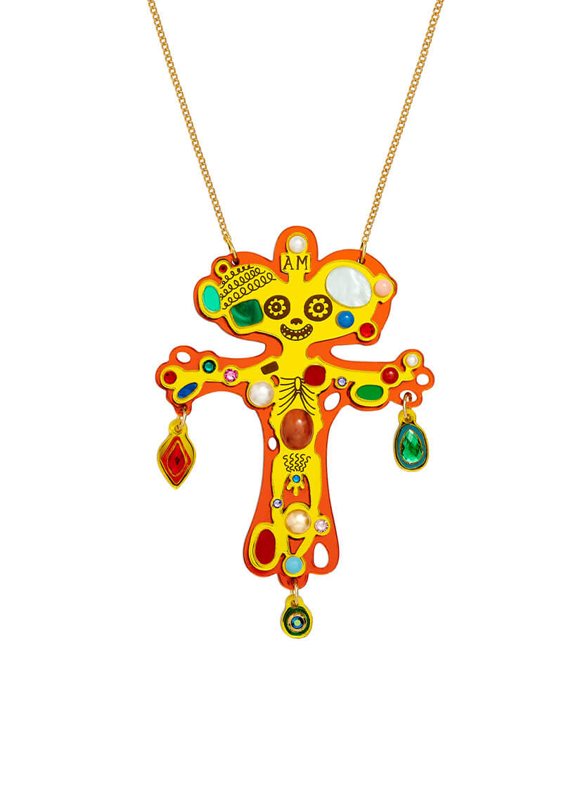 Byzantine Alan Measles Necklace | Tatty Devine x Grayson Perry