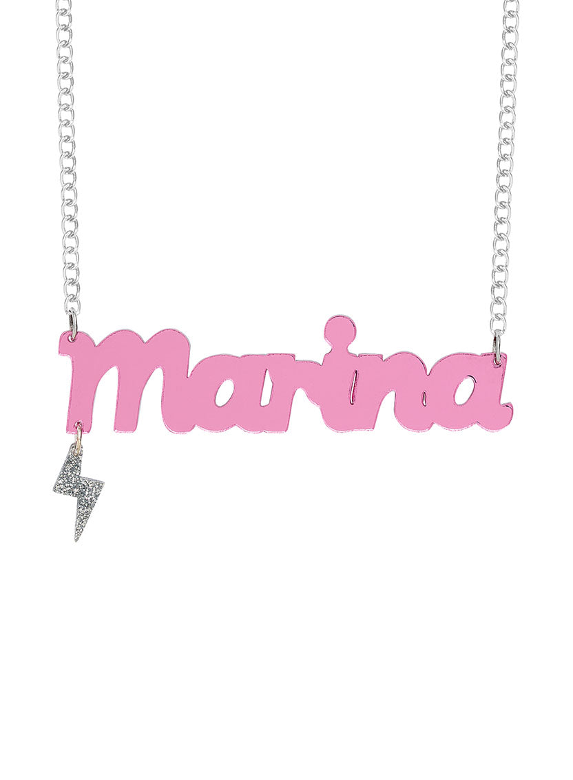 Personalised Name Necklace | Custom Nameplate Necklace | Tatty Devine ...