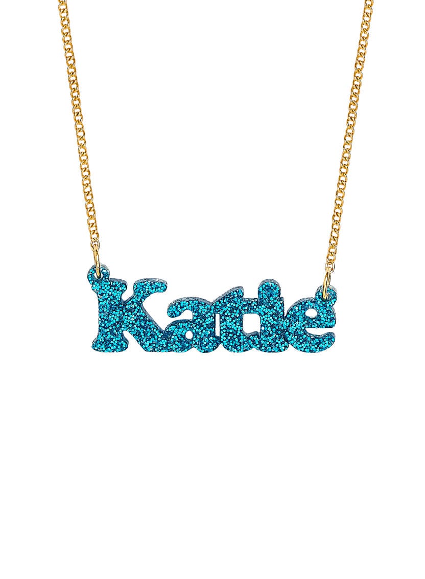 Personalised Name Necklace | Custom Nameplate Necklace | Tatty Devine ...