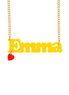 Personalised Name Necklace | Custom Nameplate Necklace | Tatty Devine ...