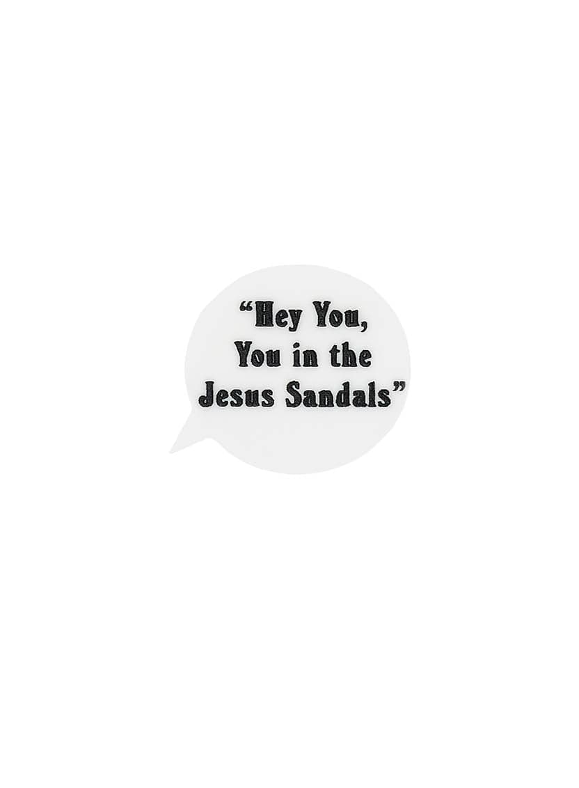 Pulp Speech Bubble Brooch - Hey You | Tatty Devine – Tatty Devine